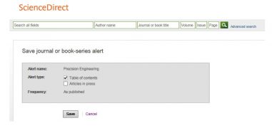 American Society for Precision Engineering | Precision Engineering Journal